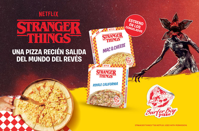 Las Pizzas De "Stranger Things" Llegan A Los Supermercados Dia ...